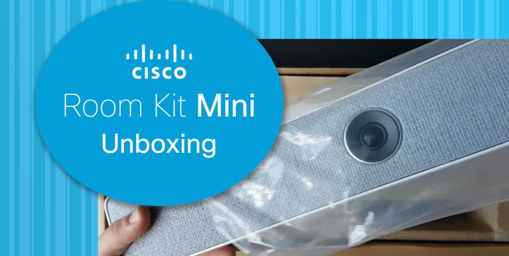 Room Kit Mini Unboxing - Cisco Webex Device - Video - Tesrex