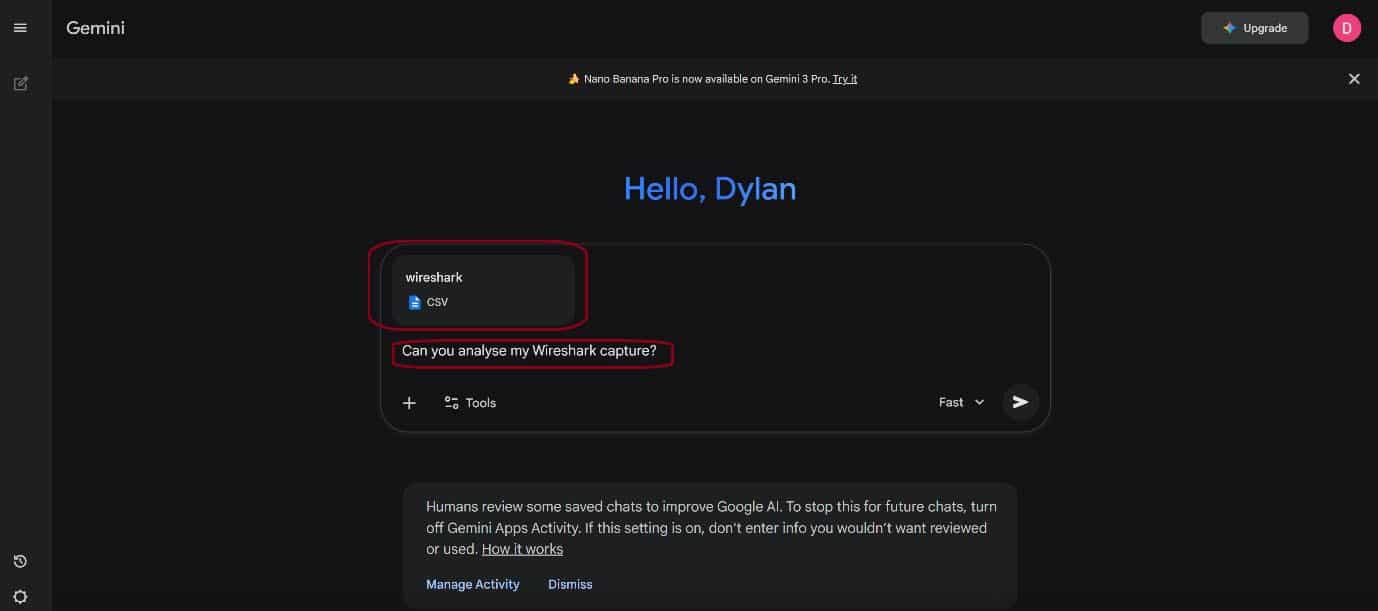 Wireshark Network Analysis Gemini 004 - Tesrex